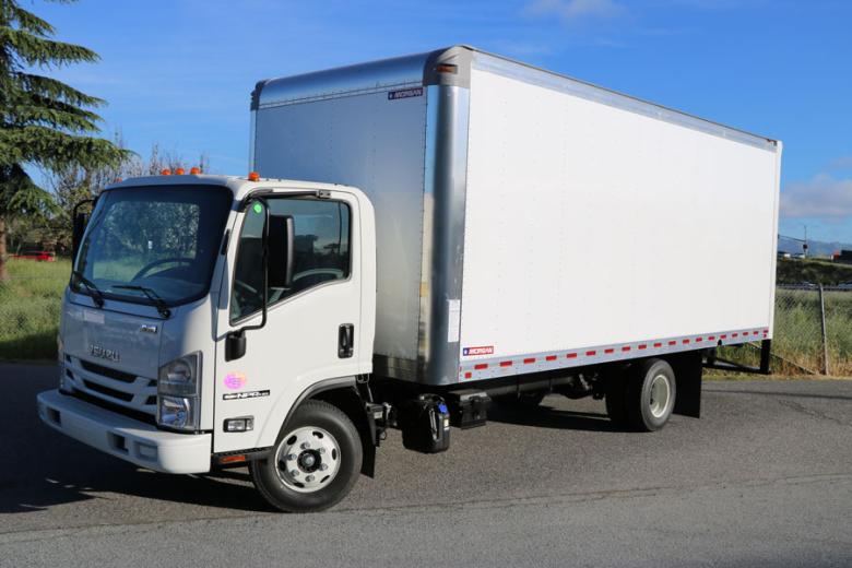 2021 Isuzu NPR HD 20ft Box Van LEASE | Monarch Truck